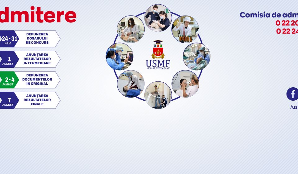 Rezultatele intermediare ale concursului de admitere – 2023 la USMF ...